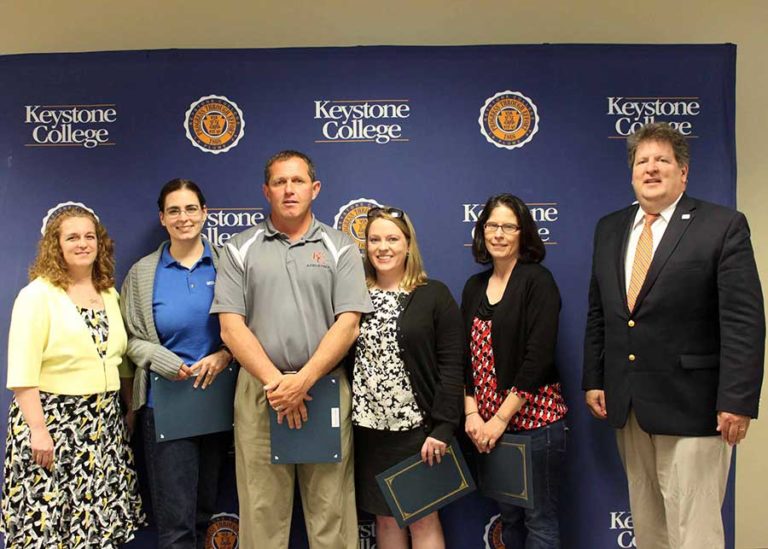 Employees honored at Founders' Day 2017 - Keystone College