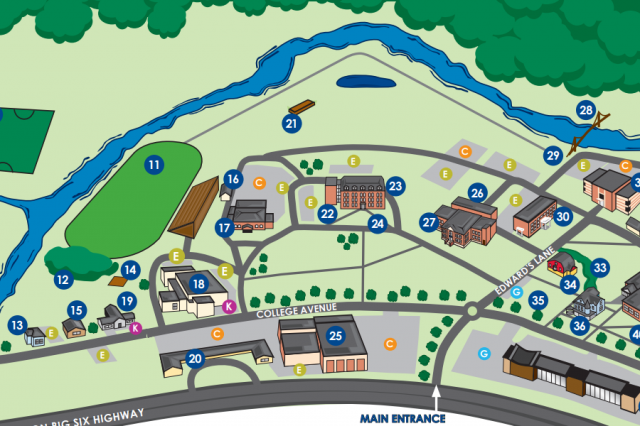 Maps and Directions to Campus - Keystone College