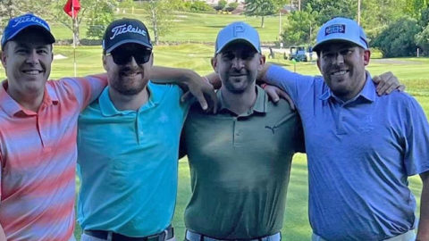 2022 Keystone Open Winning Foursome - Keystone College