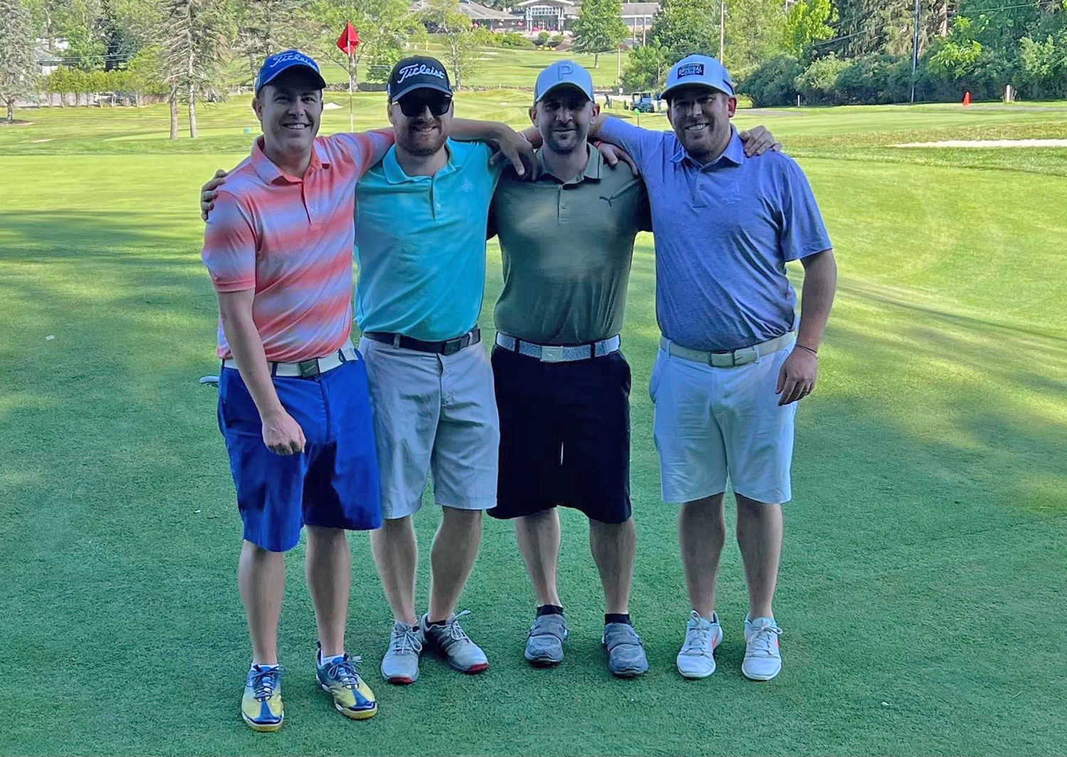 2022 Keystone Open Winning Foursome Keystone College