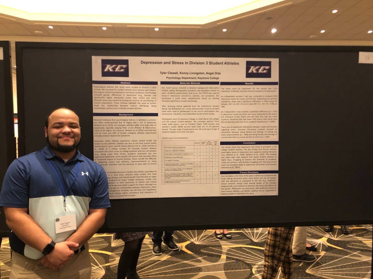 Keystone College students present research in Boston - Keystone College